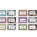 Groovy Leopard and Dalmatian Toolbox Labels L Editable - Etsy