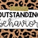 Groovy Leopard and Dalmatian Behavior Chart L Editable Clip Chart - Etsy