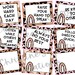 Leopard Classroom Rules Posters L Editable - Etsy