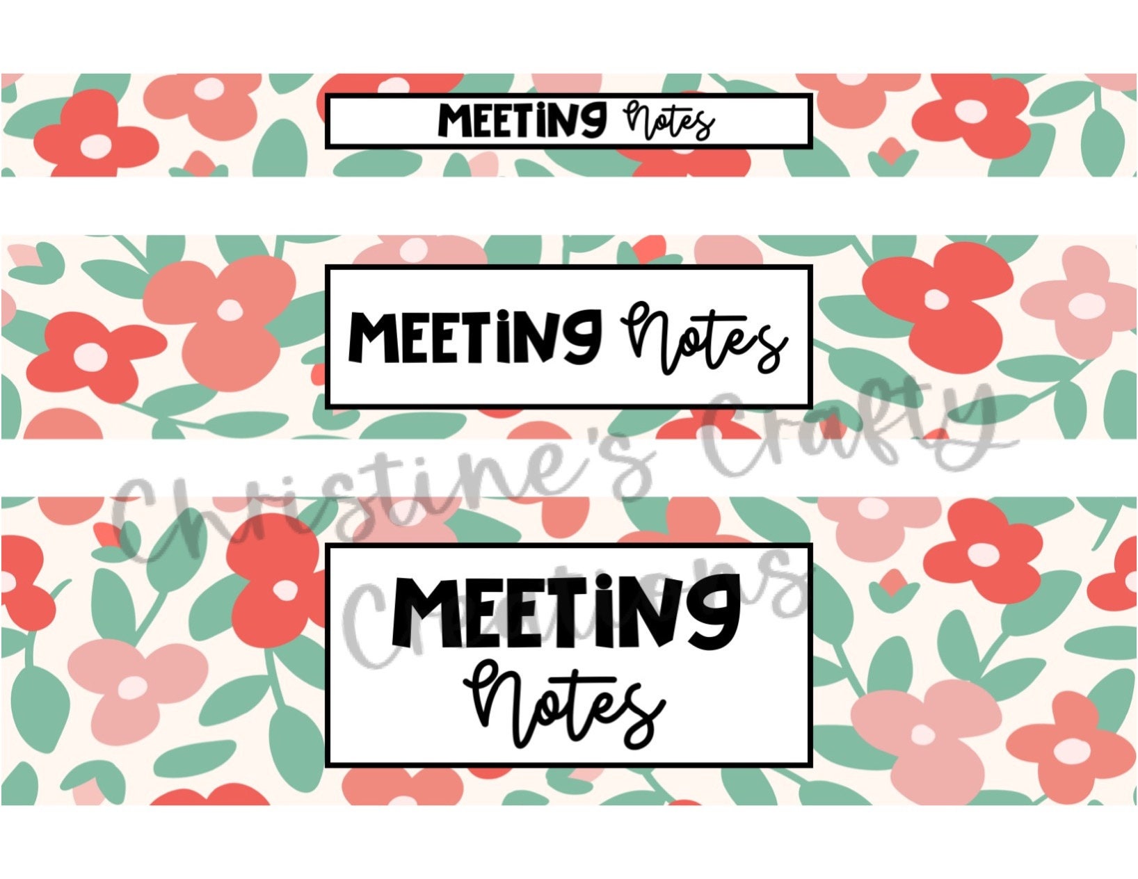 Preppy Dalmatian Binder Covers and Spines L Editable - Etsy