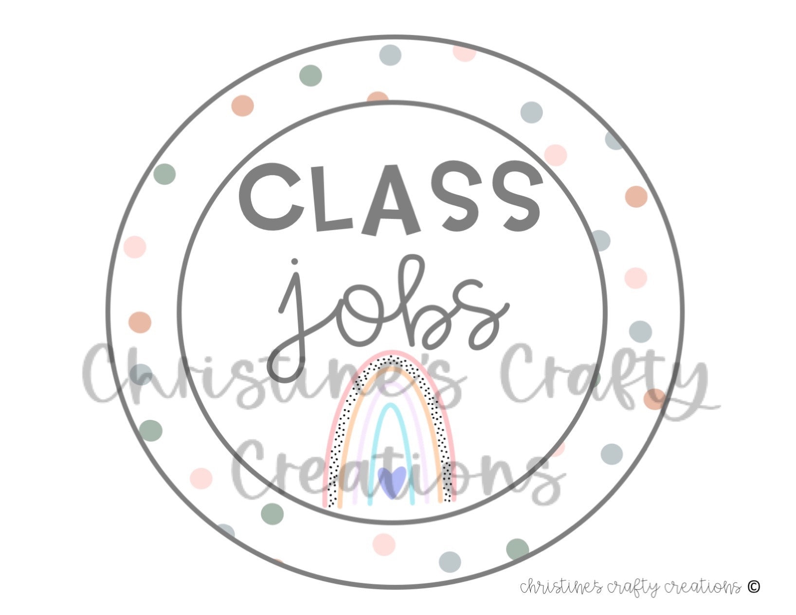 BOHO Classroom Jobs L Editable - Etsy