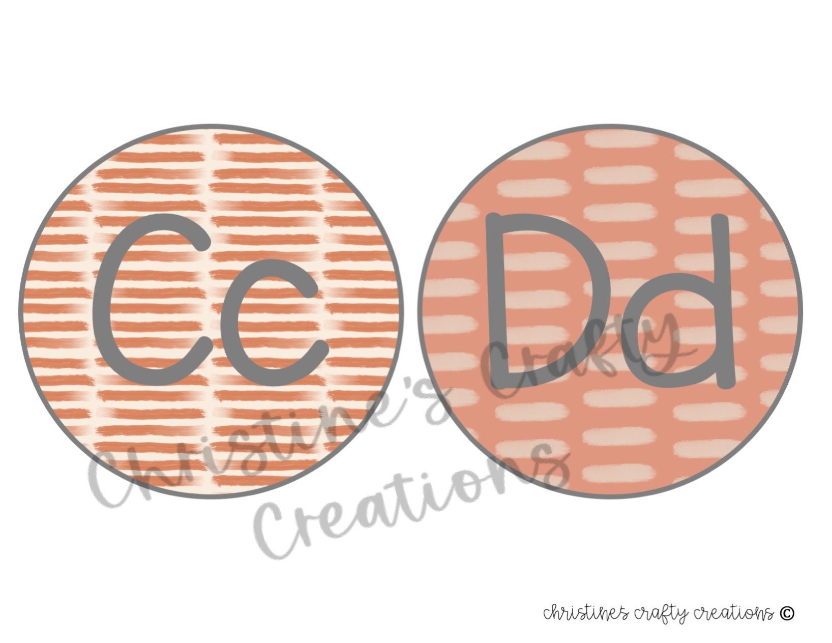 Rustic Boho Word Wall Letters - Etsy