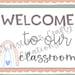 BOHO Welcome Sign L Editable - Etsy
