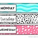 Groovy Leopard 10 Drawer Labels L Editable - Etsy