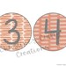 Rustic Boho Table and Cubby Numbers - Etsy