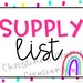 Meet the Teacher Night L Editable Forms and Materials L Bright Rainbow ...