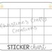 Pineapple Sticker Chart L Editable - Etsy