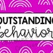Bright Rainbow Boho Behavior Chart L Editable - Etsy