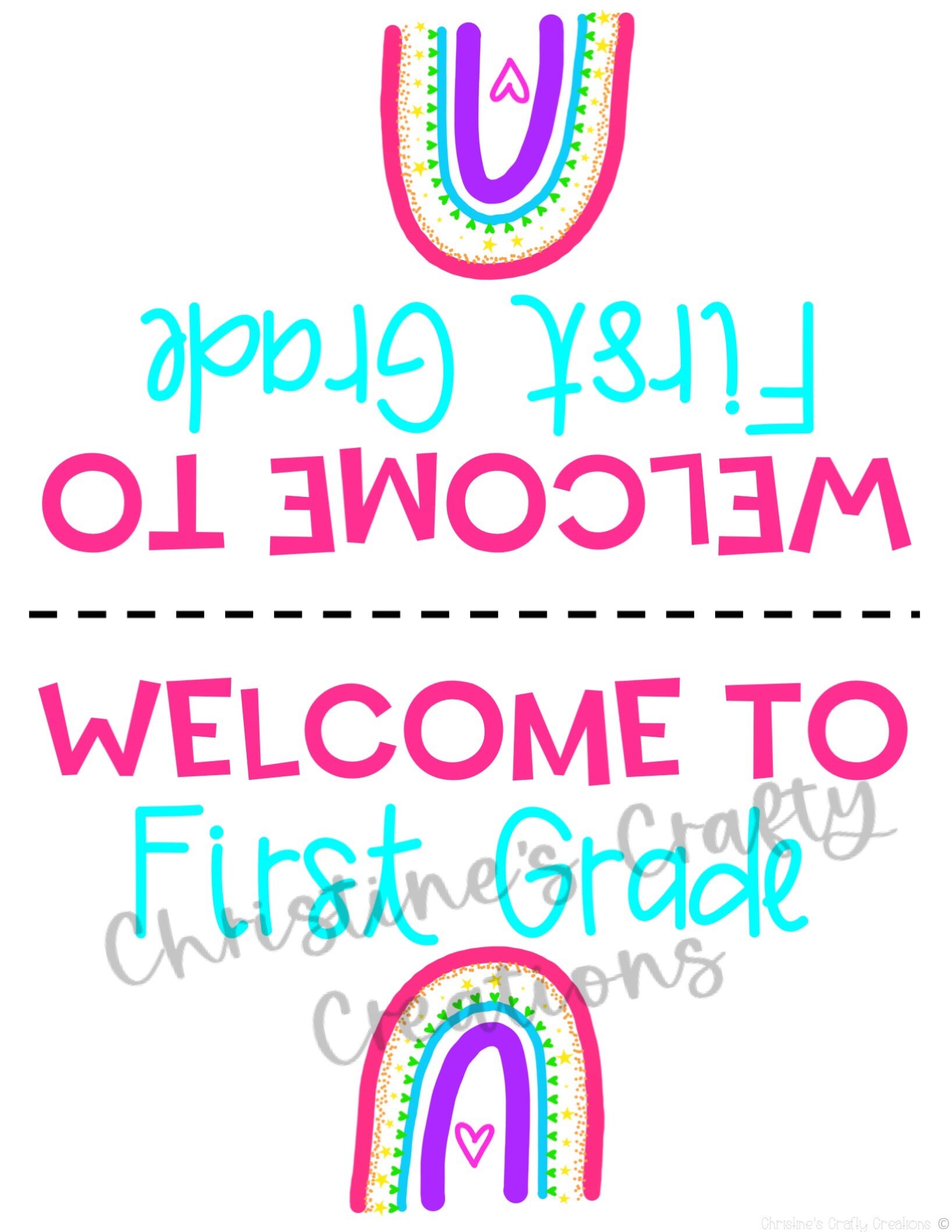 Meet the Teacher Night L Editable Forms and Materials L Bright Rainbow ...