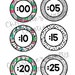 Cactus Clock Labels - Etsy