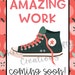 Preppy Dalmatian Amazing Work Coming Soon Posters - Etsy