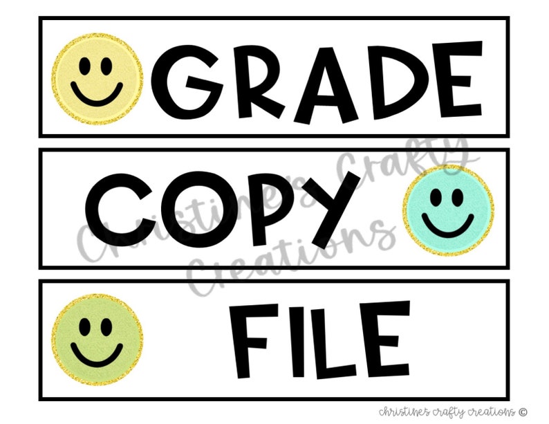 Groovy Leopard and Dalmatian Drawer Labels L Editable - Etsy