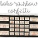 BOHO Teacher Toolbox Labels L Editable - Etsy