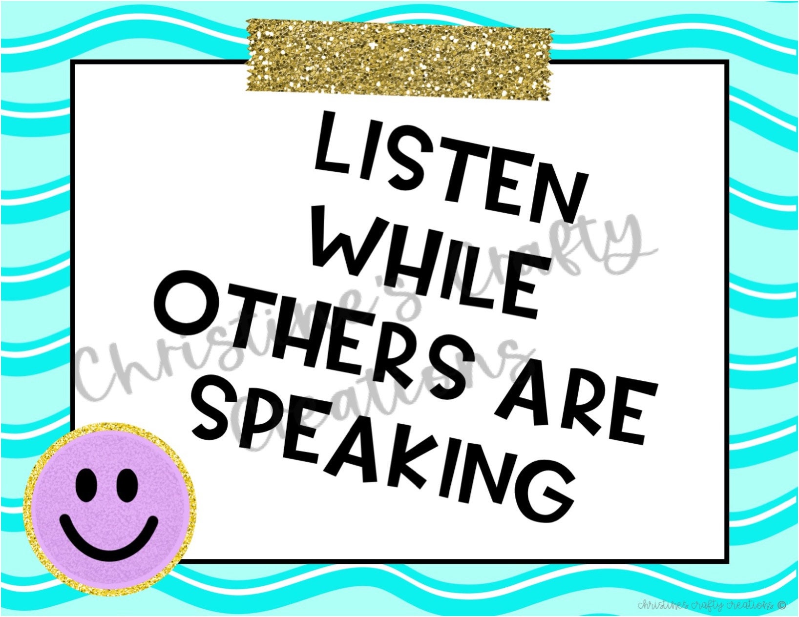 Groovy Leopard and Dalmatian Classroom Rules Posters L Editable - Etsy