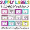 Bright Rainbow Boho Student Folder Covers L Editable - Etsy