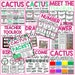 Cactus Classroom Decor Bundle - Etsy