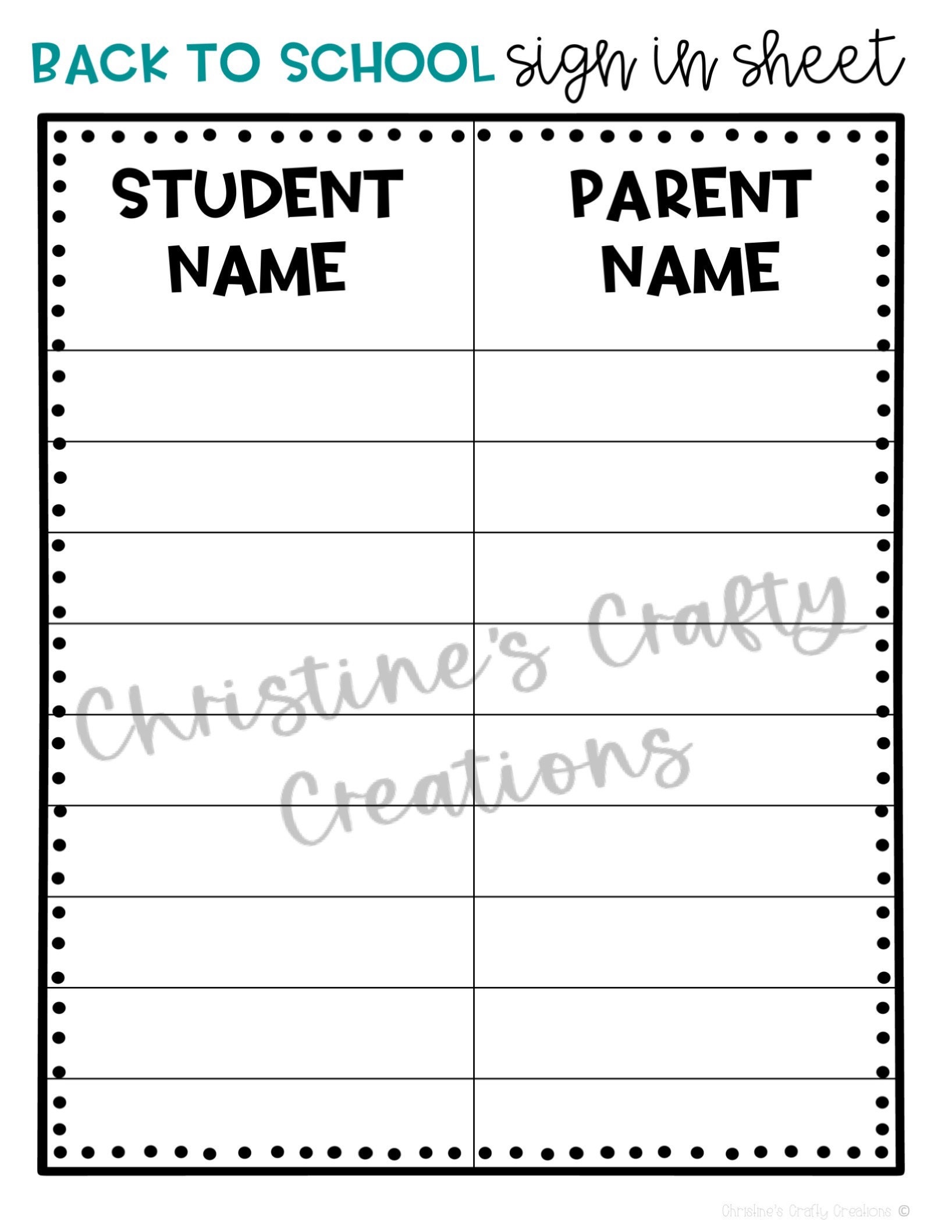 Tropical Leaves Meet the Teacher Night L Editable Forms and Materials L ...