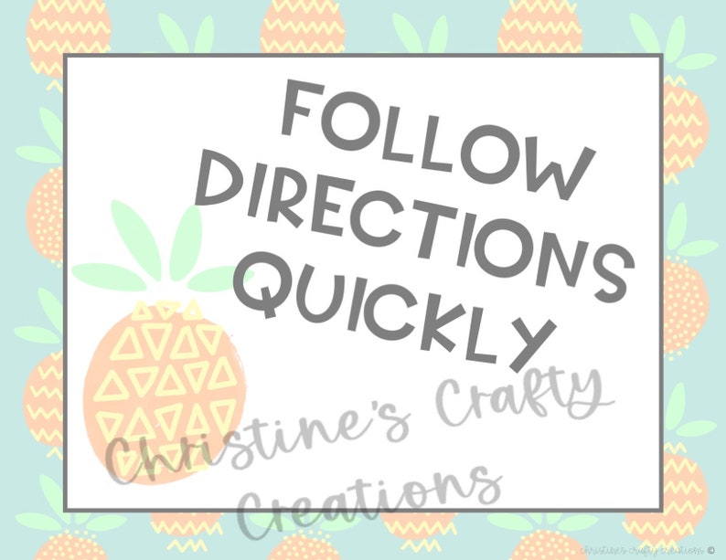 Pineapple Classroom Rules Posters L Editable - Etsy