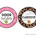 Groovy Leopard and Dalmatian Class Jobs L Editable - Etsy
