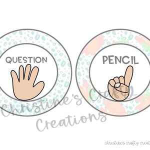 Pineapple Hand Signals L Multicultural and Editable - Etsy