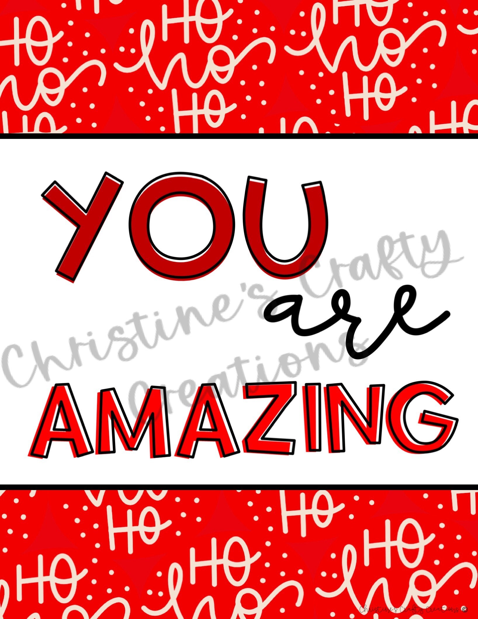 Christmas Motivational Posters - Etsy