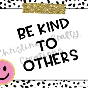 Groovy Leopard and Dalmatian Classroom Rules Posters L Editable - Etsy