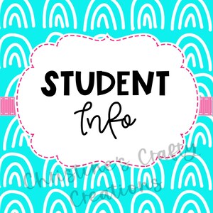 Bright Rainbow Boho Binder Covers and Spines L Editable - Etsy