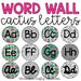 Cactus Word Wall Letters - Etsy