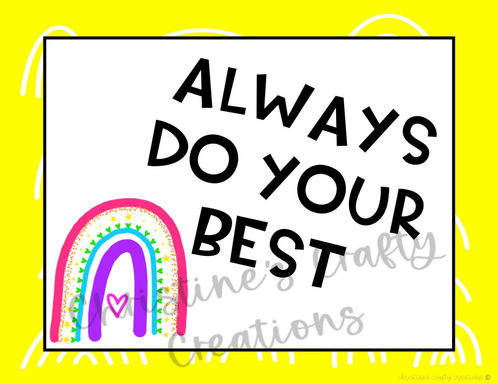 Bright Rainbow Boho Classroom Rules Posters L Editable - Etsy