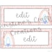 BOHO Name Tags L Editable - Etsy