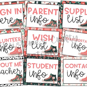 Preppy Dalmatian Meet the Teacher Packet L Editable Materials - Etsy