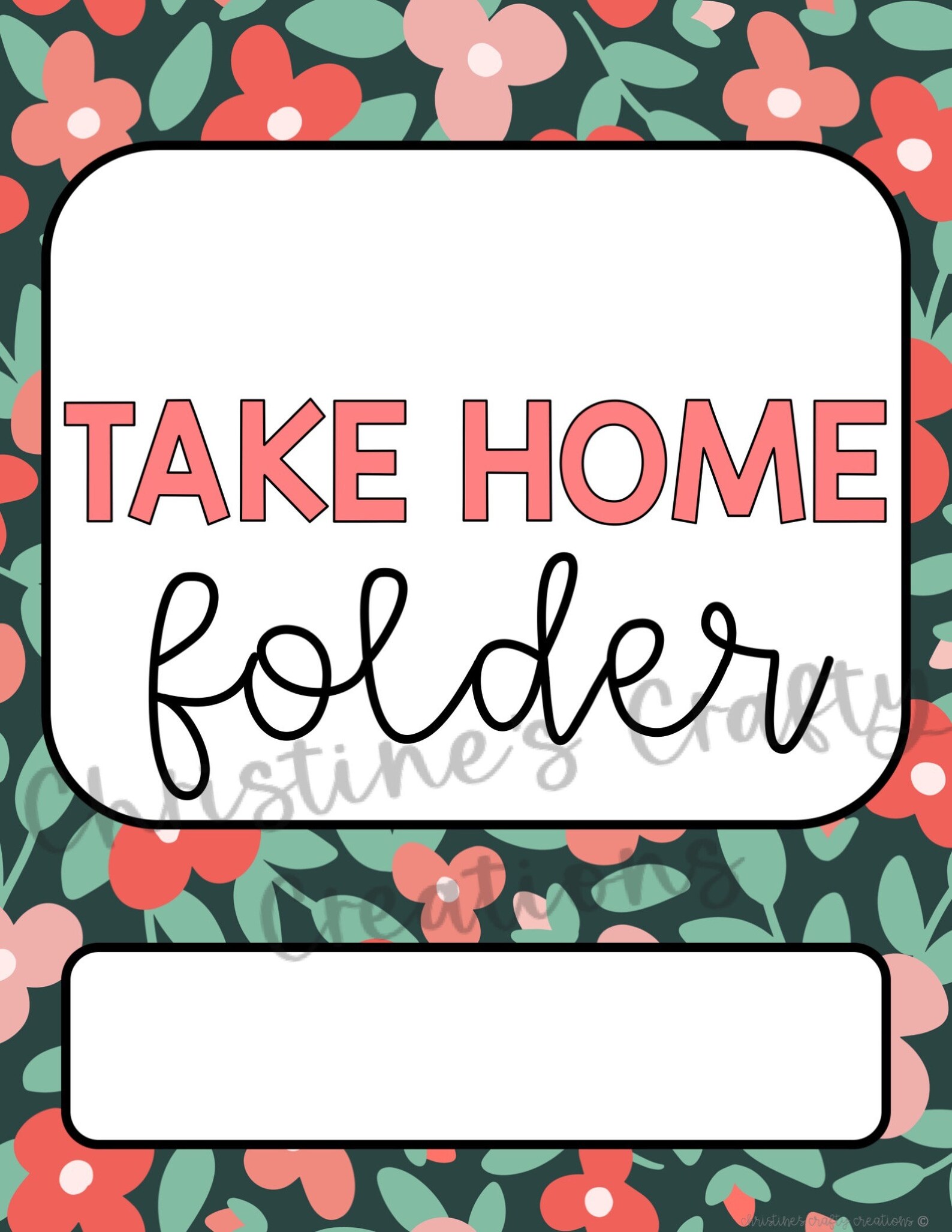 Preppy Dalmatian Folder Covers L Editable - Etsy