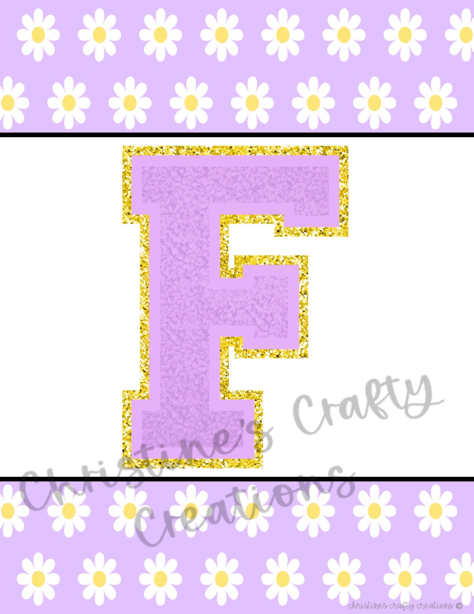 Retro Daisy Alphabet Posters - Etsy