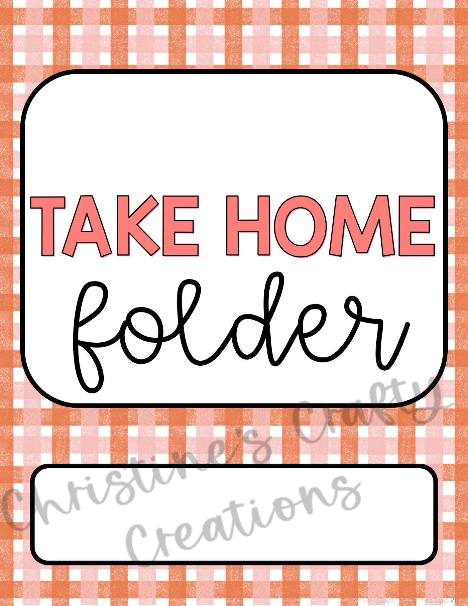 Classroom Student Folder Covers L Editable - Etsy