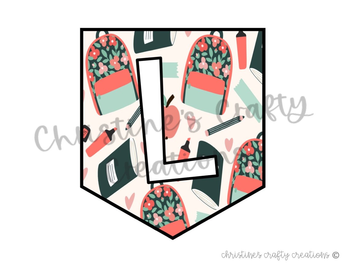 Preppy Dalmatian Welcome Sign L Editable Door Name Labels L Bulletin ...