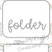 BOHO Student Folder Covers L Editable - Etsy