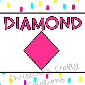 Bright Rainbow Boho 2D Shapes Posters - Etsy