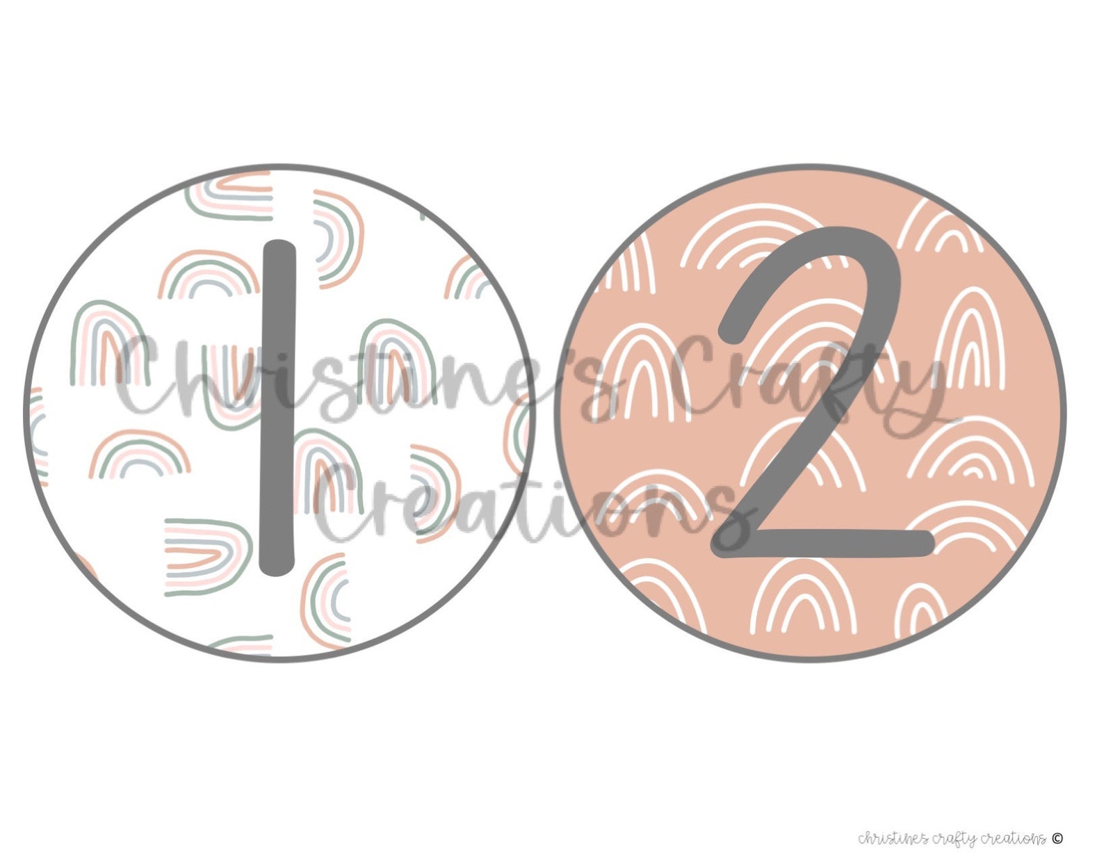 BOHO Table and Cubby Numbers - Etsy