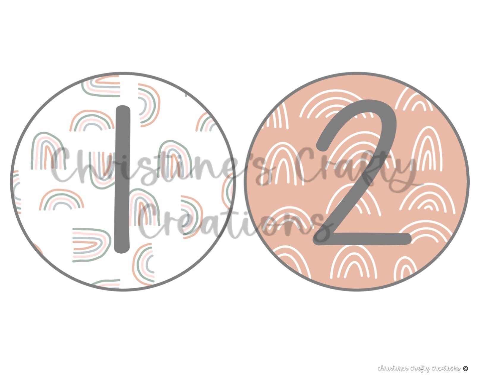 BOHO Table and Cubby Numbers - Etsy