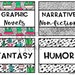 Cactus Book Bin Labels L Editable - Etsy