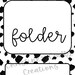 Tropical Leaves Folder Covers L Editable - Etsy