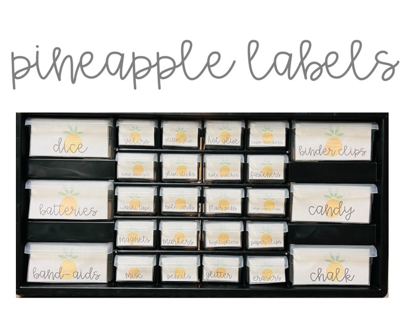 Teacher Toolbox Labels L Editable - Etsy