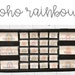 BOHO Teacher Toolbox Labels L Editable - Etsy
