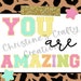 Groovy Leopard and Dalmatian Motivational Posters - Etsy