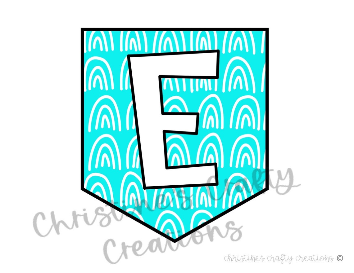 Bright Rainbow Boho Welcome Sign L Editable Door Name Labels L Bulletin ...