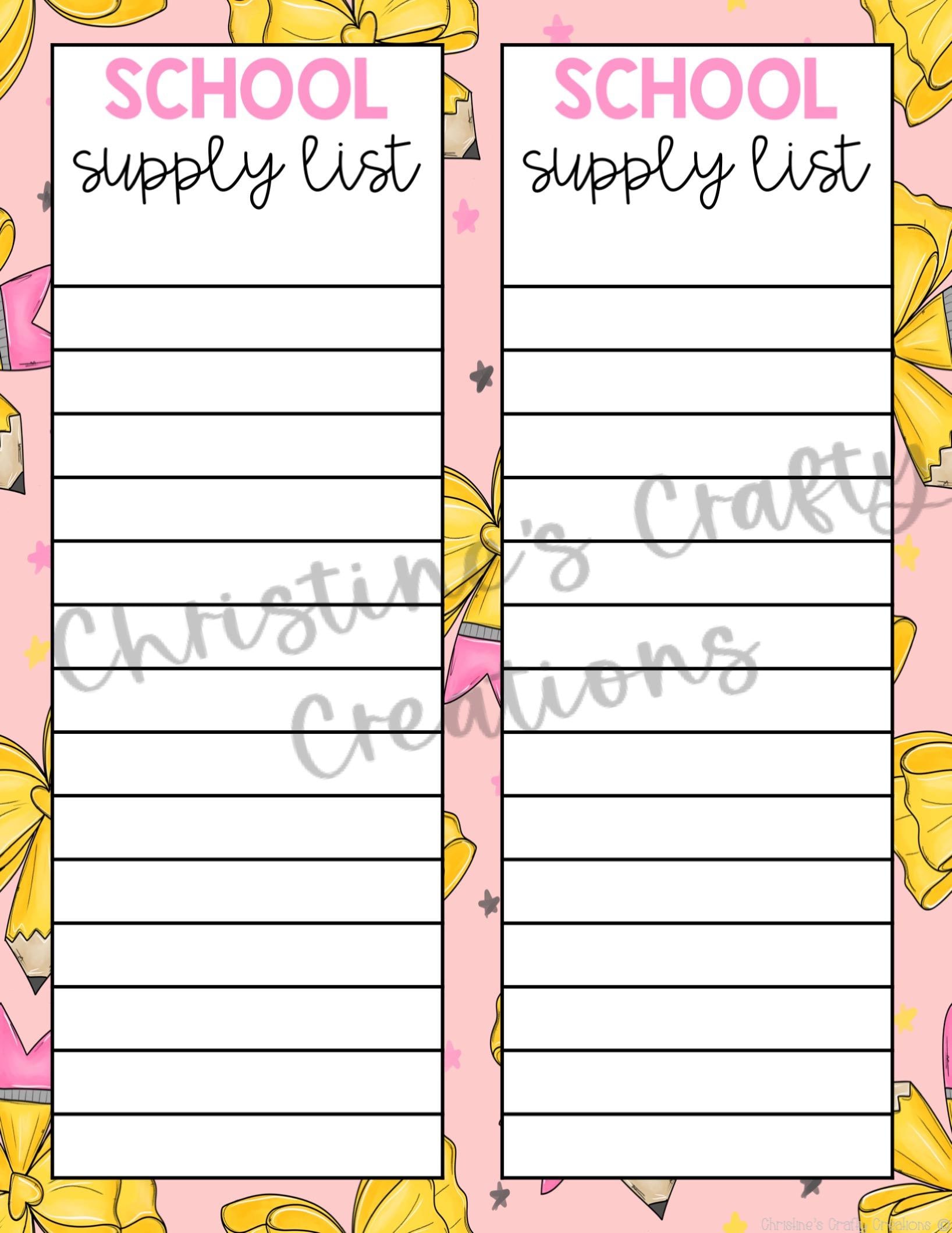 Coquette Bows and Pencils Meet the Teacher Packet L Editable Materials ...