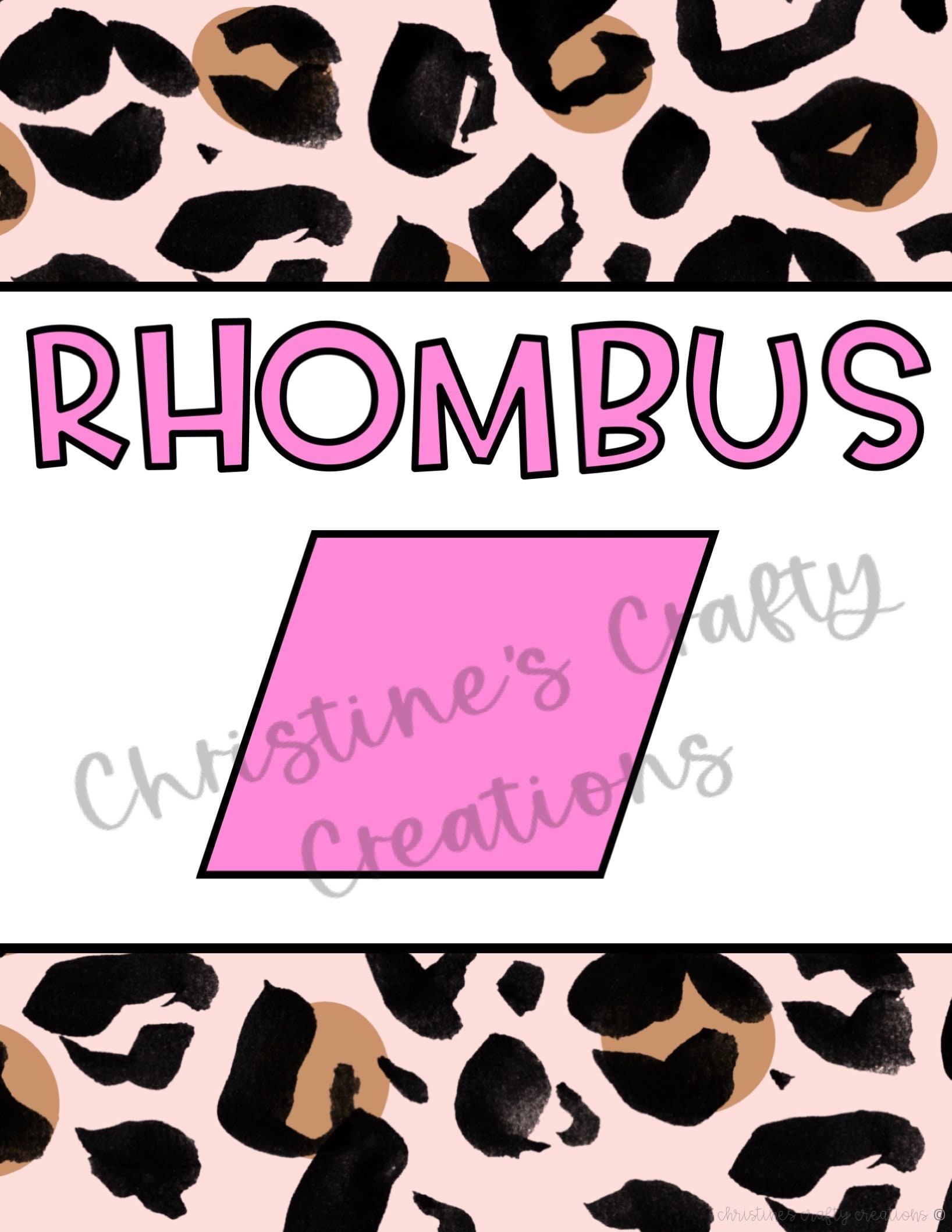 Leopard 2D Shape Posters - Etsy