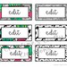 Cactus Teacher Toolbox Labels L Editable - Etsy
