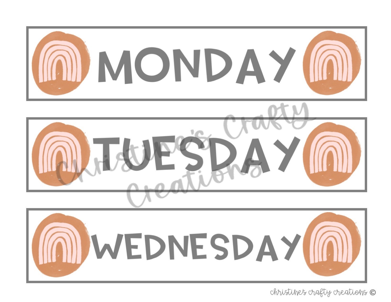 Rustic Boho 10 Drawer Labels L Editable - Etsy