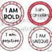 Valentine's Day Affirmation Circles L Affirmation Mirror - Etsy